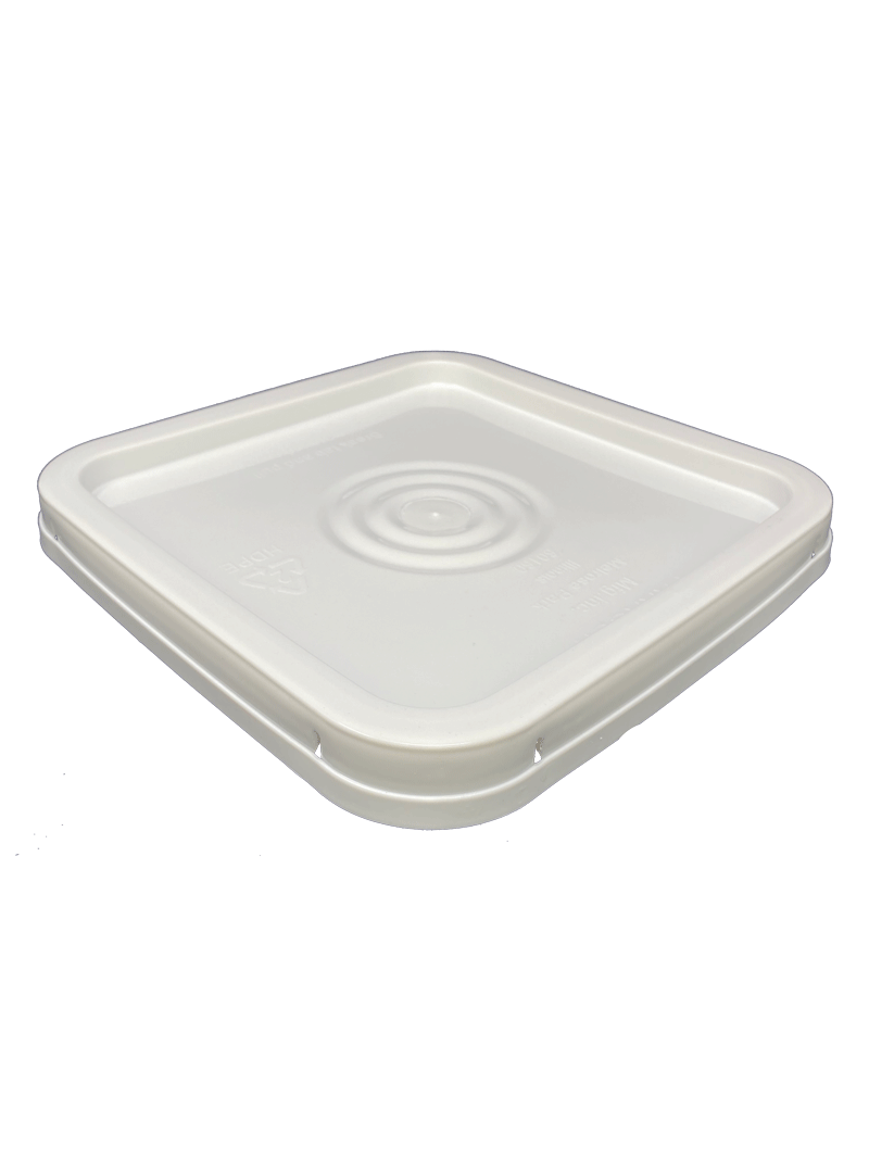 4 Gallon Square Tear Tab Cover - PARAGON Manufacturing Inc.